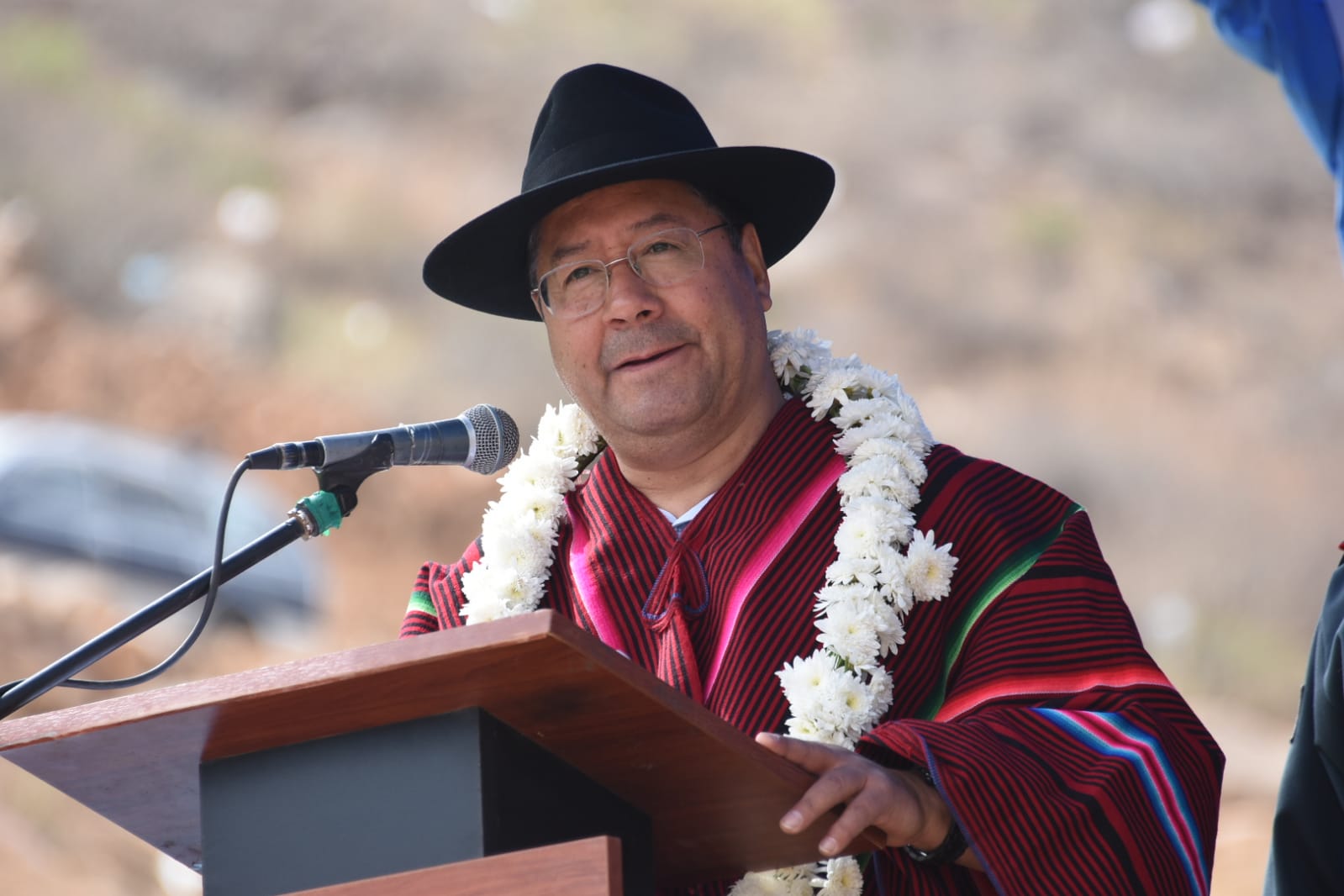 ABI - Presidente Luis Arce Catacora, inaugura la construcción de la ...