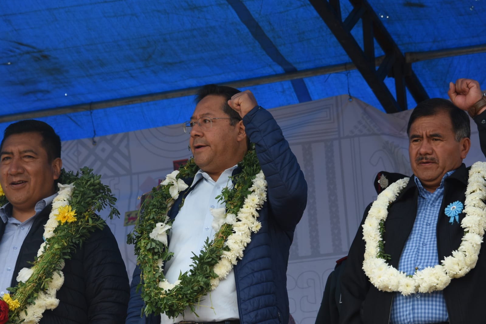 ABI - Presidente Luis Arce Catacora, inaugura la construcción de la ...